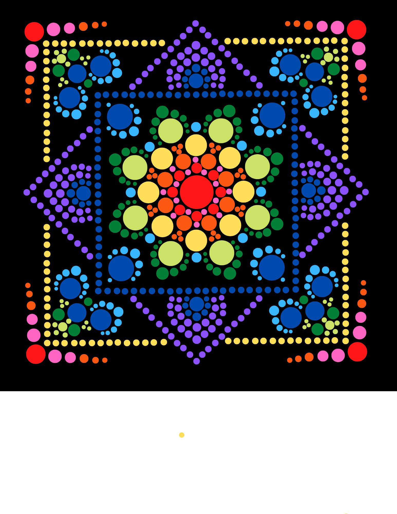 March Dot Art | Simply Inspired By Brenda